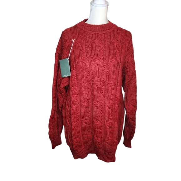 Bonner of Ireland | Sweaters | New Bonner Of Ireland Wool Cable Knit ...
